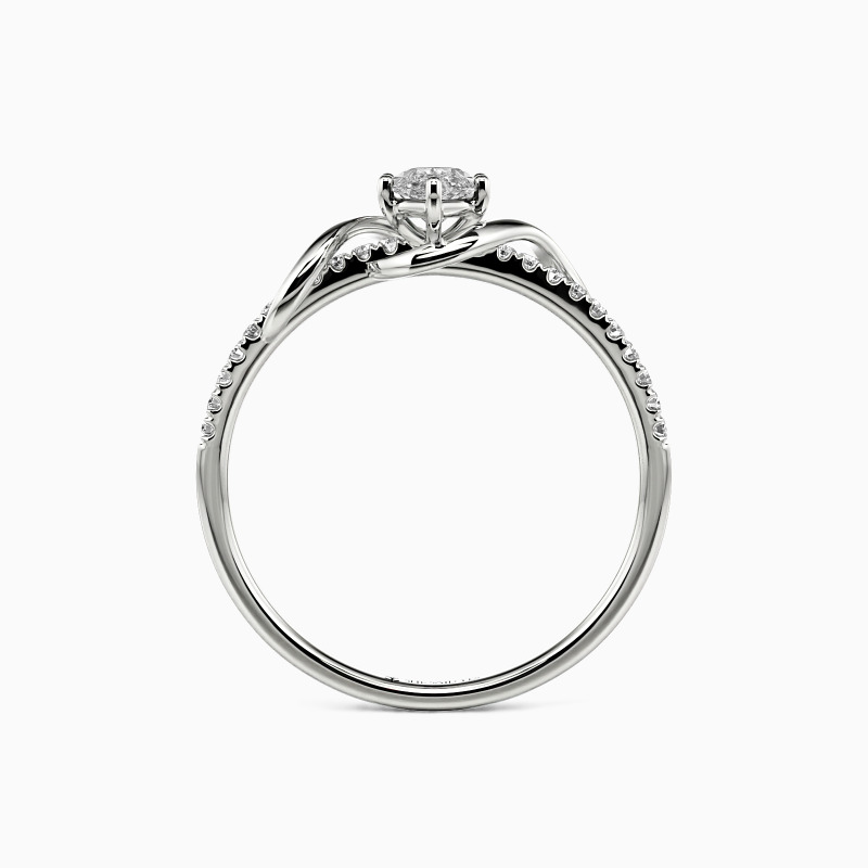 "To My Love" 1ct Marquise Cut Side Stone Engagement Ring - SHE·SAID·YES ...