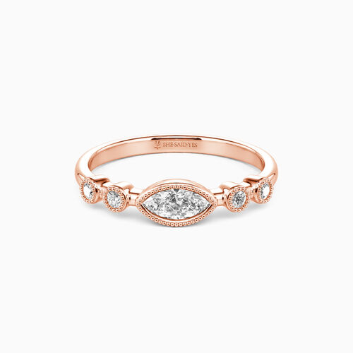 "Best Love" Stackable Dainty Ring | She Said Yes